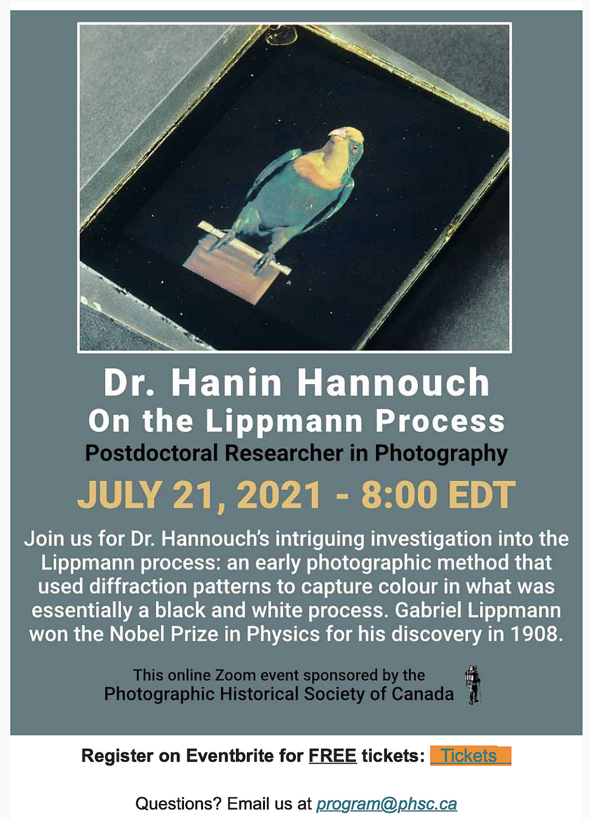 what’s a parrot got to do with it? | phsc.ca